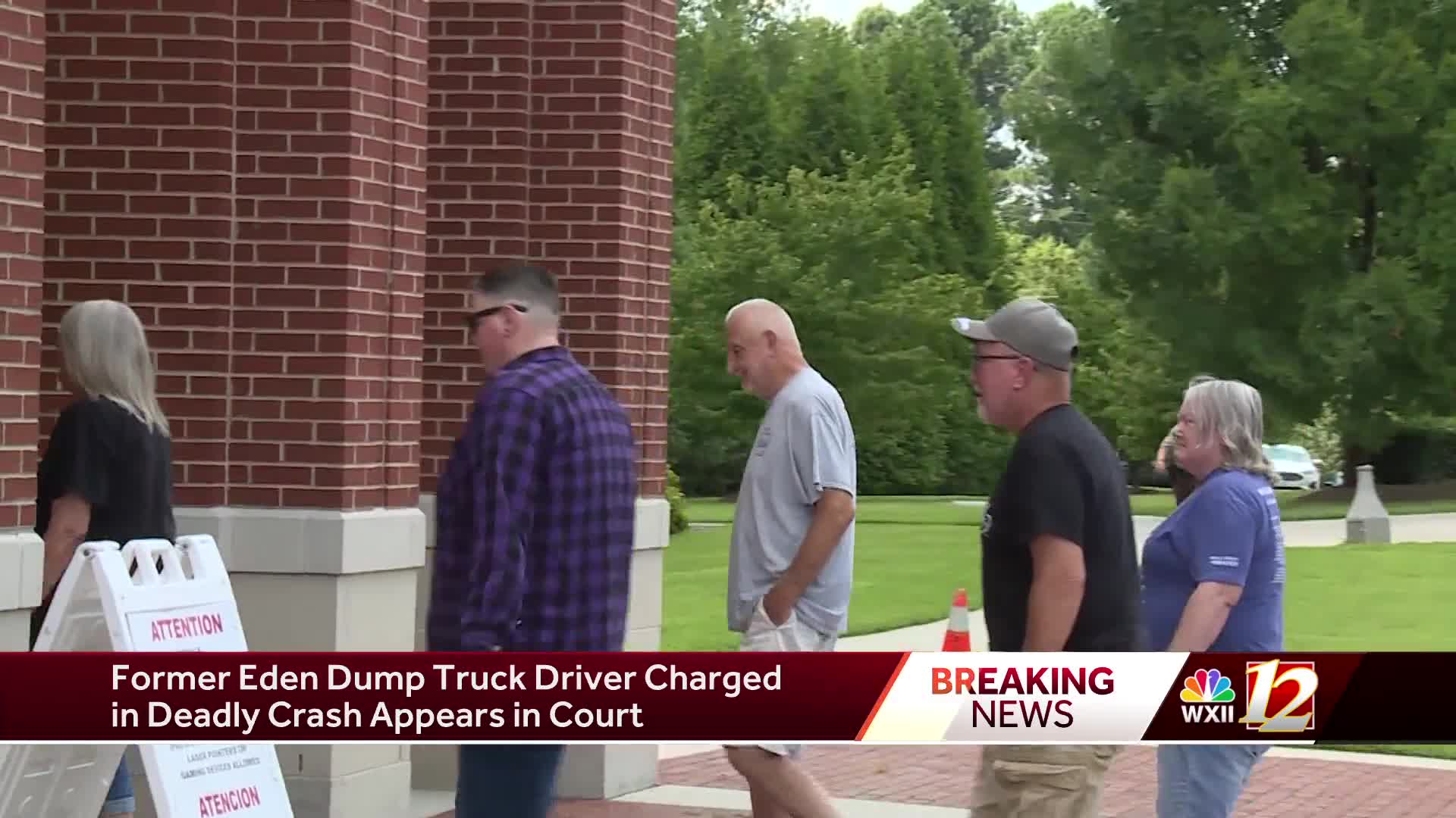 City of Eden dump truck driver appears in court over fatal crash