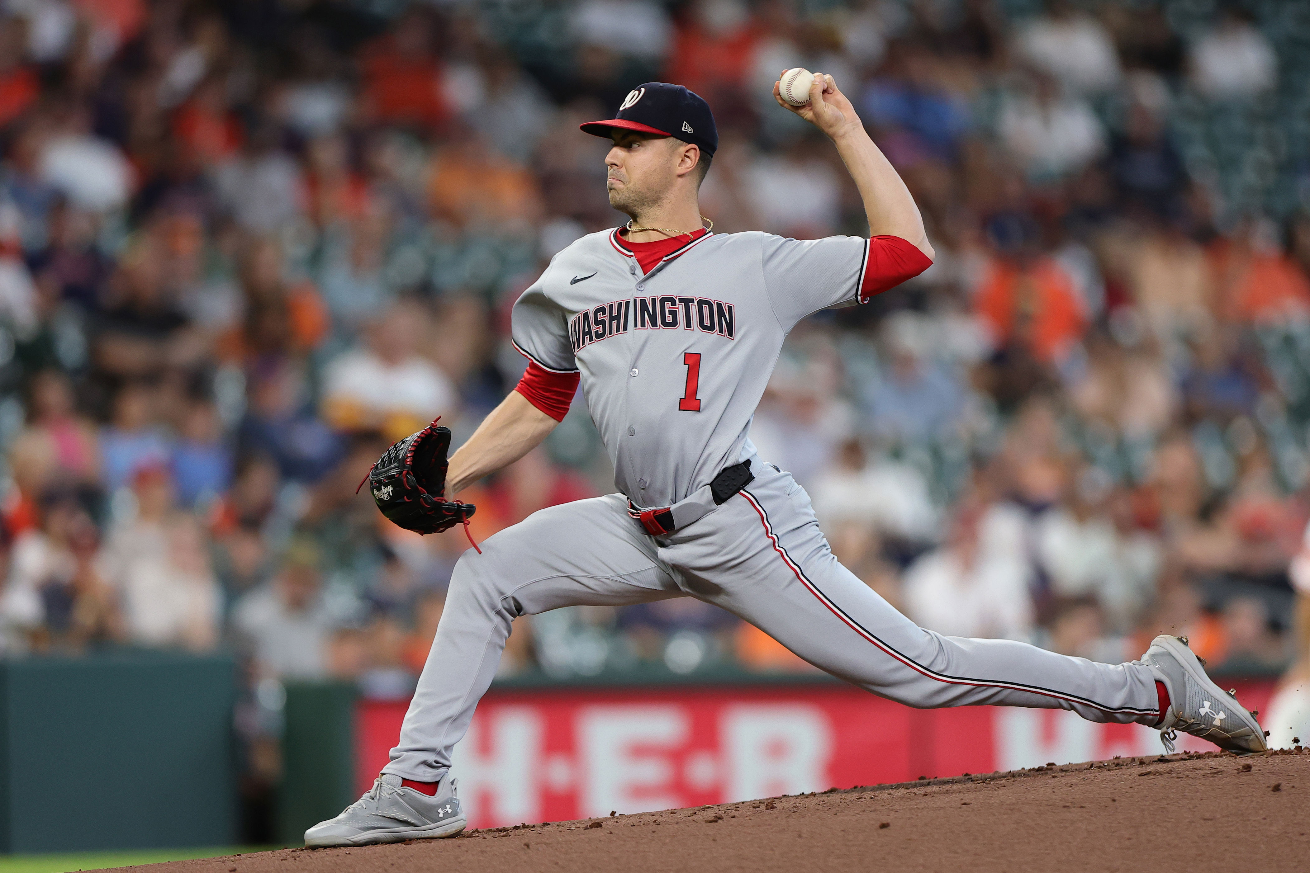 MacKenzie Gore, a hot topic as trade deadline nears, struggles again
