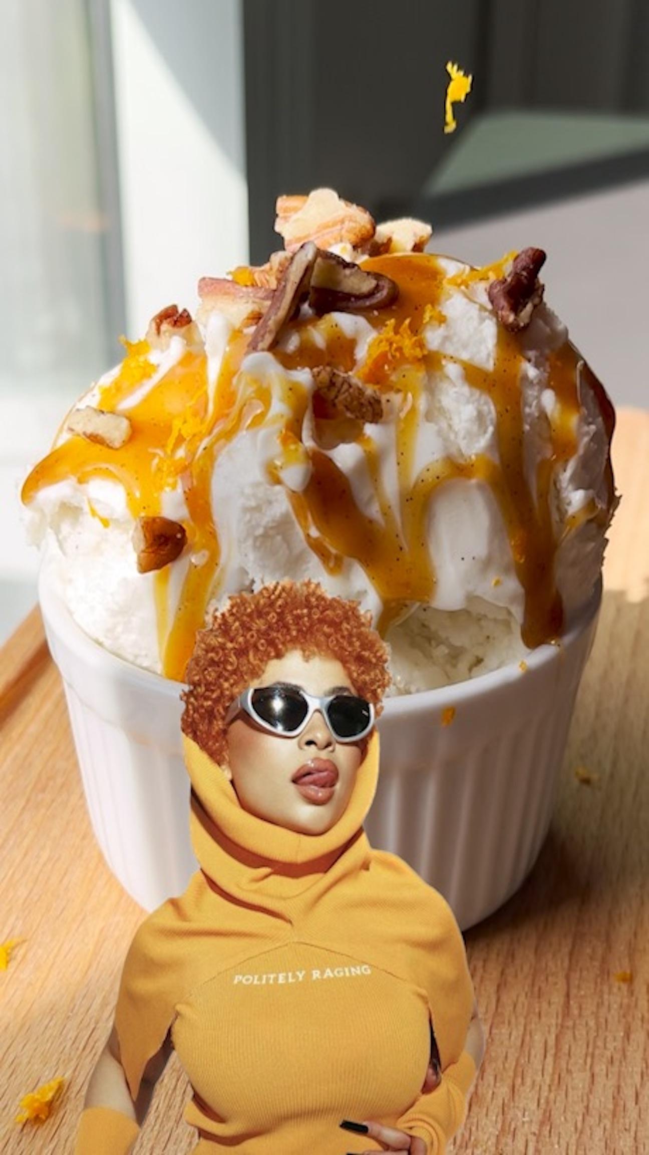 Ice Spice Caramel Sundae