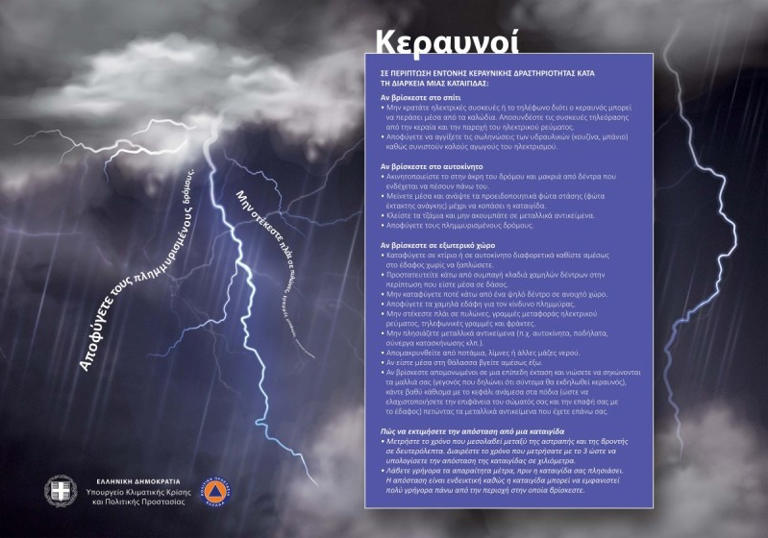 Έκτακτο Δελτίο ΕΜΥ: Ξεκίνησε η κακοκαιρία στην Αττική – Ποιες είναι οι ...