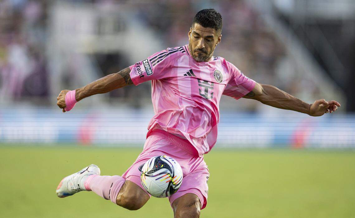 Live updates: Inter Miami leads Atlas 1-0 in second half of Leagues Cup ...