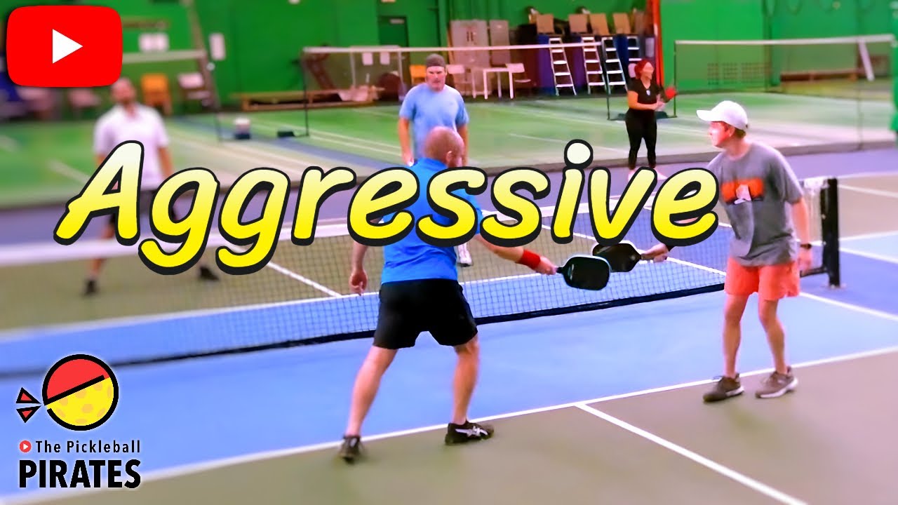 Aggressive 4.5+ Pickleball: High-Level Men’s Doubles Intensity!