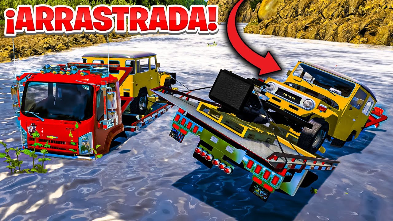 ¡Turbo arrastrada por el río crecido! | American Truck Simulator