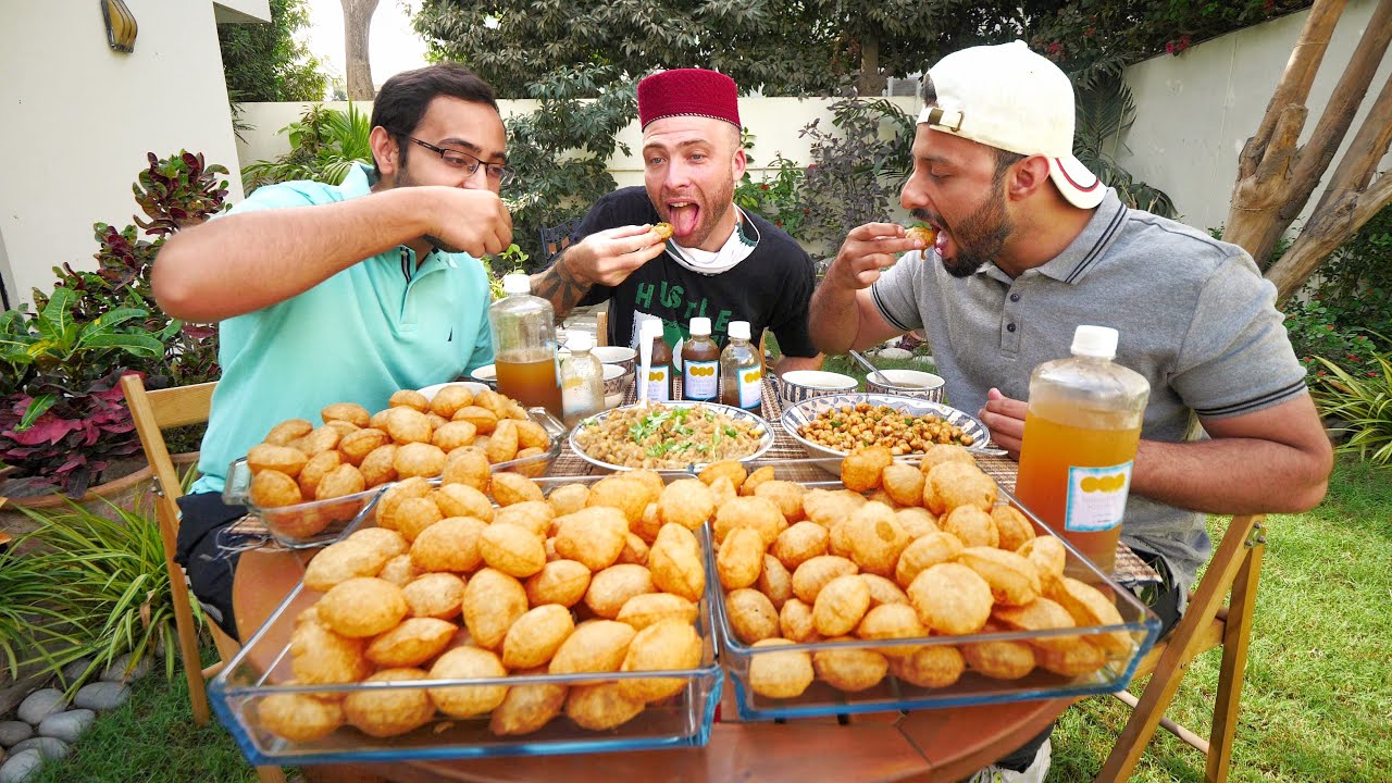 Ultimate Pani Puri Challenge In Pakistan!! Street Food Challenge In ...
