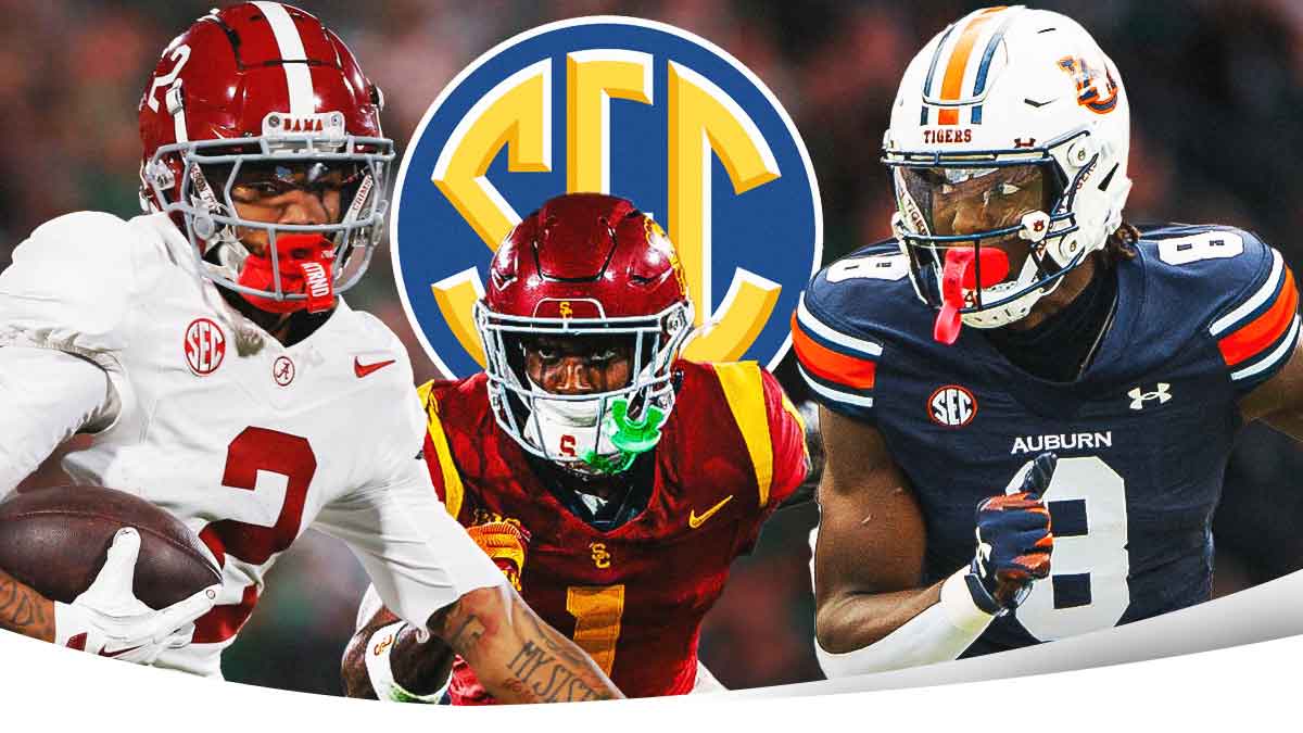 Top 5 wide receivers in the SEC for 2025 season