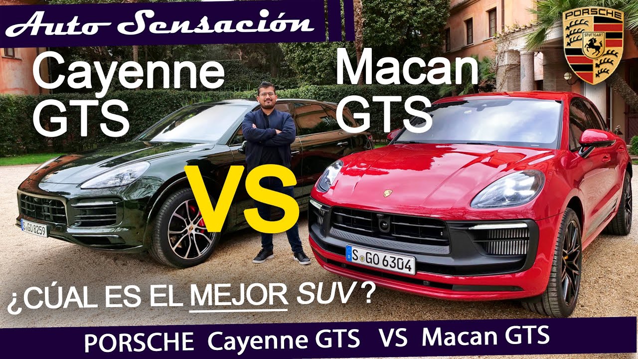 Porsche Macan GTS vs Cayenne GTS – Comparativa de SUV