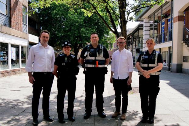 MP praises police efforts over tackling crime on high street