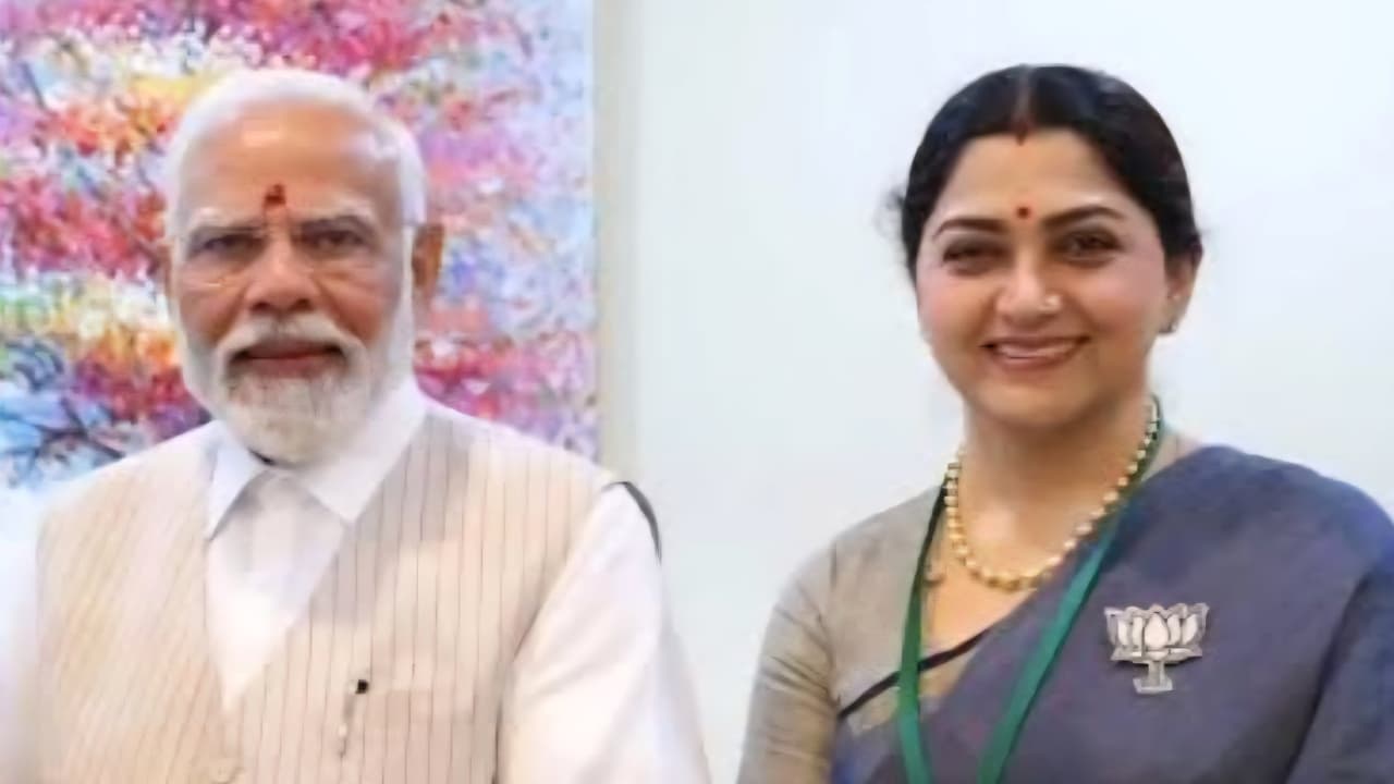 BJP Appoints Khushbu Sundar as Tamil Nadu Vice President, Announces New ...