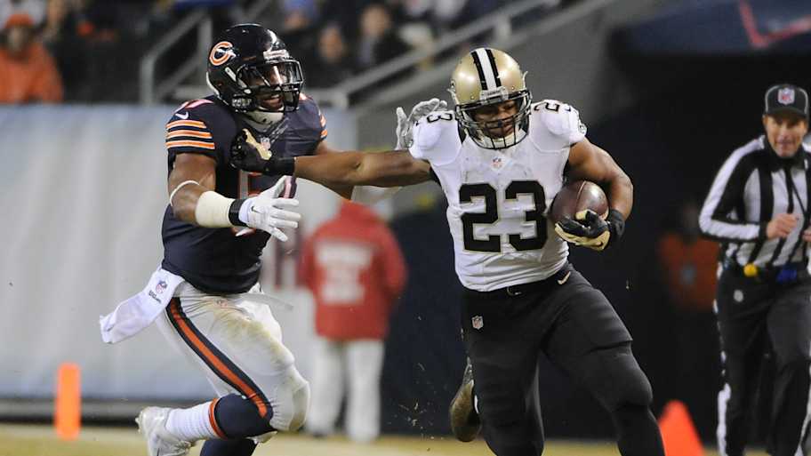 One of Pierre Thomas' many great screen passes is the play of day