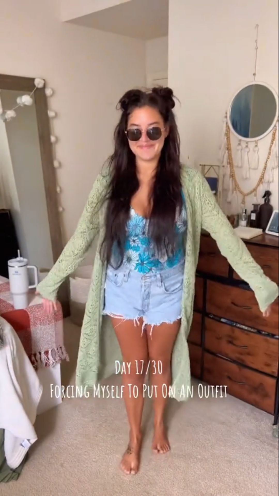 Pool Day Outfit to Break the Yoga Pants Habit
