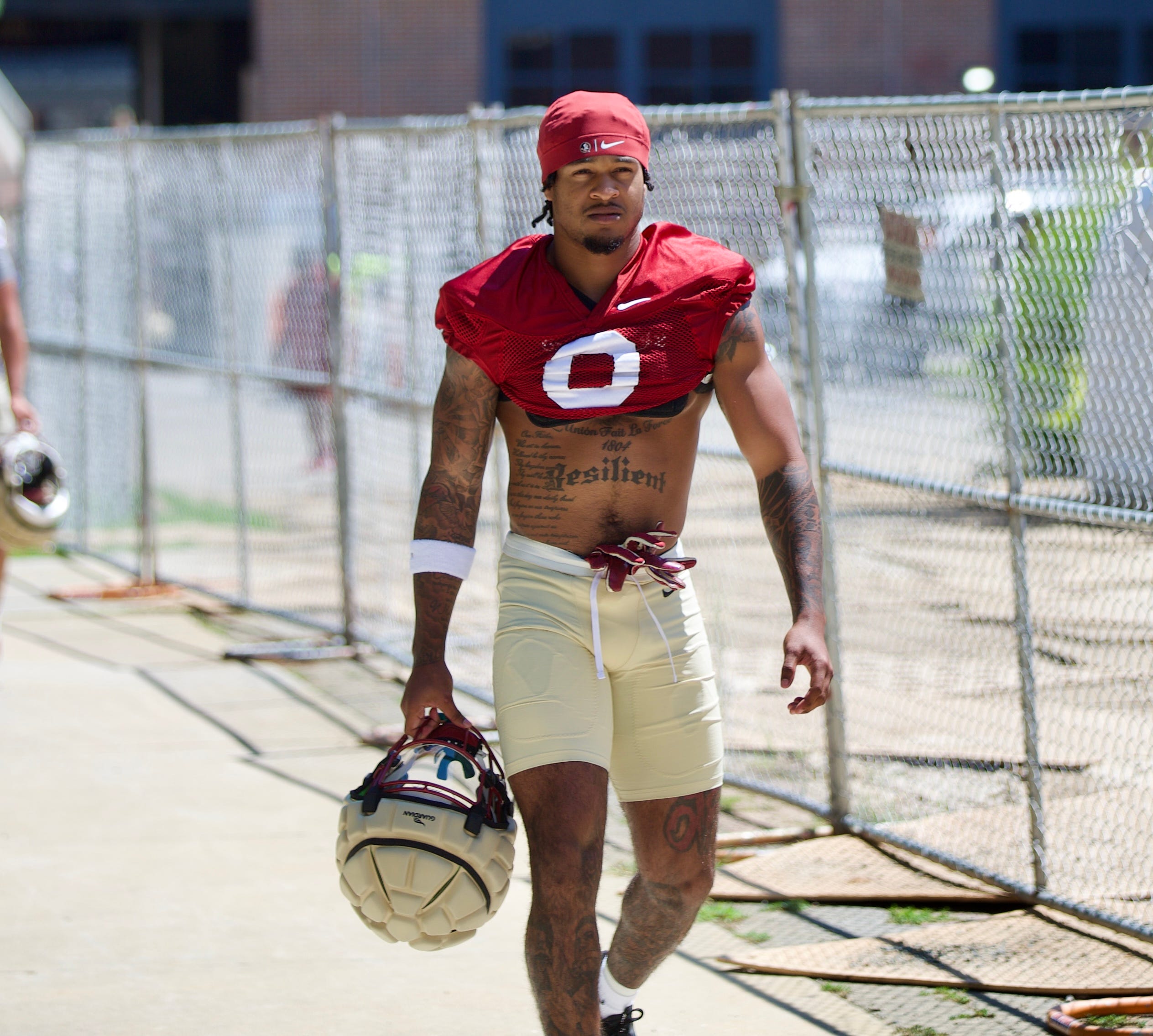 WATCH: Earl Little Jr. talks about FSU's fall camp