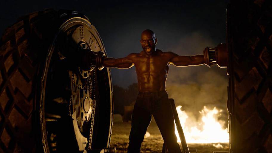 The Walking Dead's Michael James Shaw first look at his new role in Emmy-nominated Peacock series