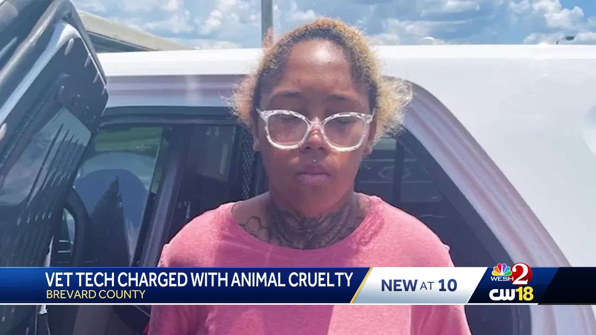 Vet tech arrested for animal cruelty in Brevard County, deputies say