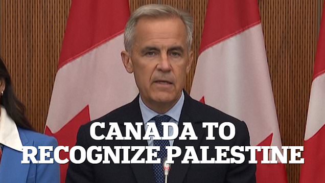 Canada to recognize Palestinian state at United Nations