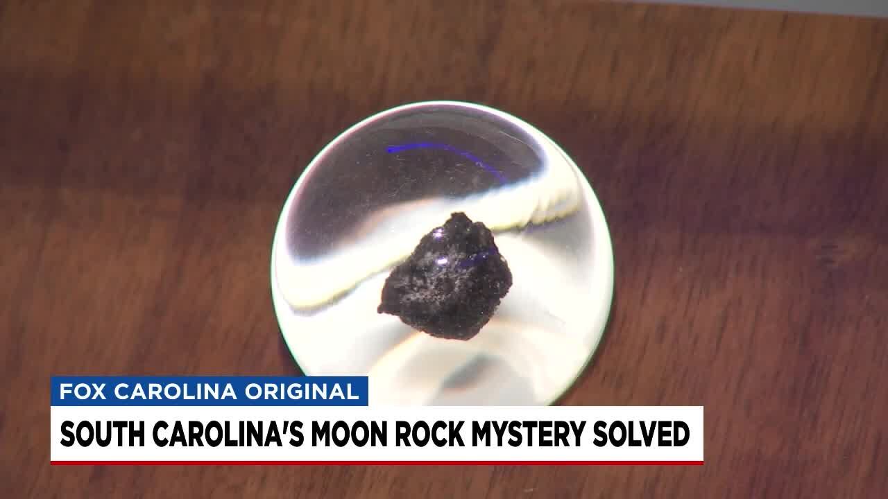 South Carolina’s moon rock mystery solved
