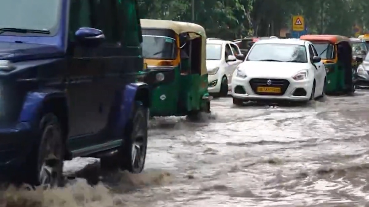 Delhi-NCR Lashed By Overnight Rain, Waterlogging Hits Traffic; More ...