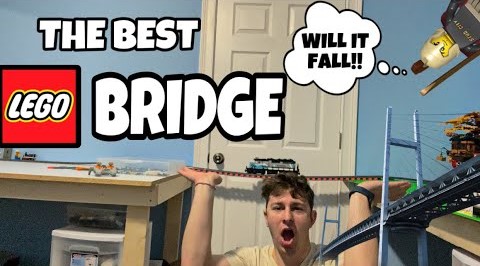 How to Build a Strong LEGO City Train Bridge MOC – Custom Bridge Design ...