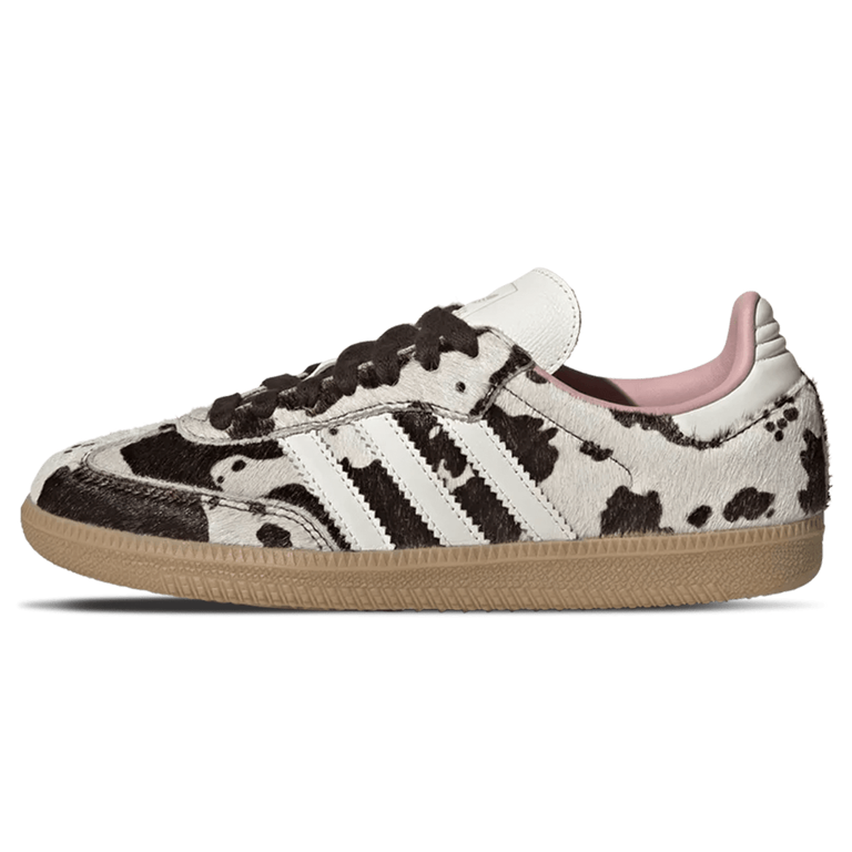 Adidas cow print Sambas are coming back to Asos soon
