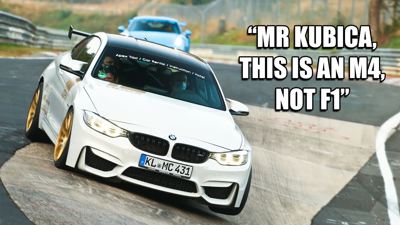 Robert Kubica in BMW M4 – Formula 1 Precision at the Nürburgring