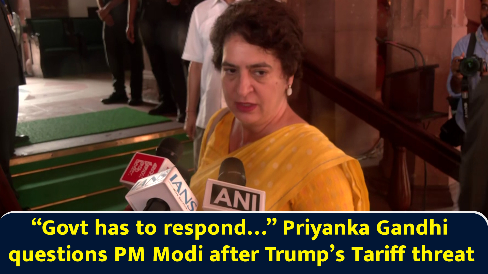 “Govt has to respond…” Priyanka Gandhi questions PM Modi after Trump’s ...