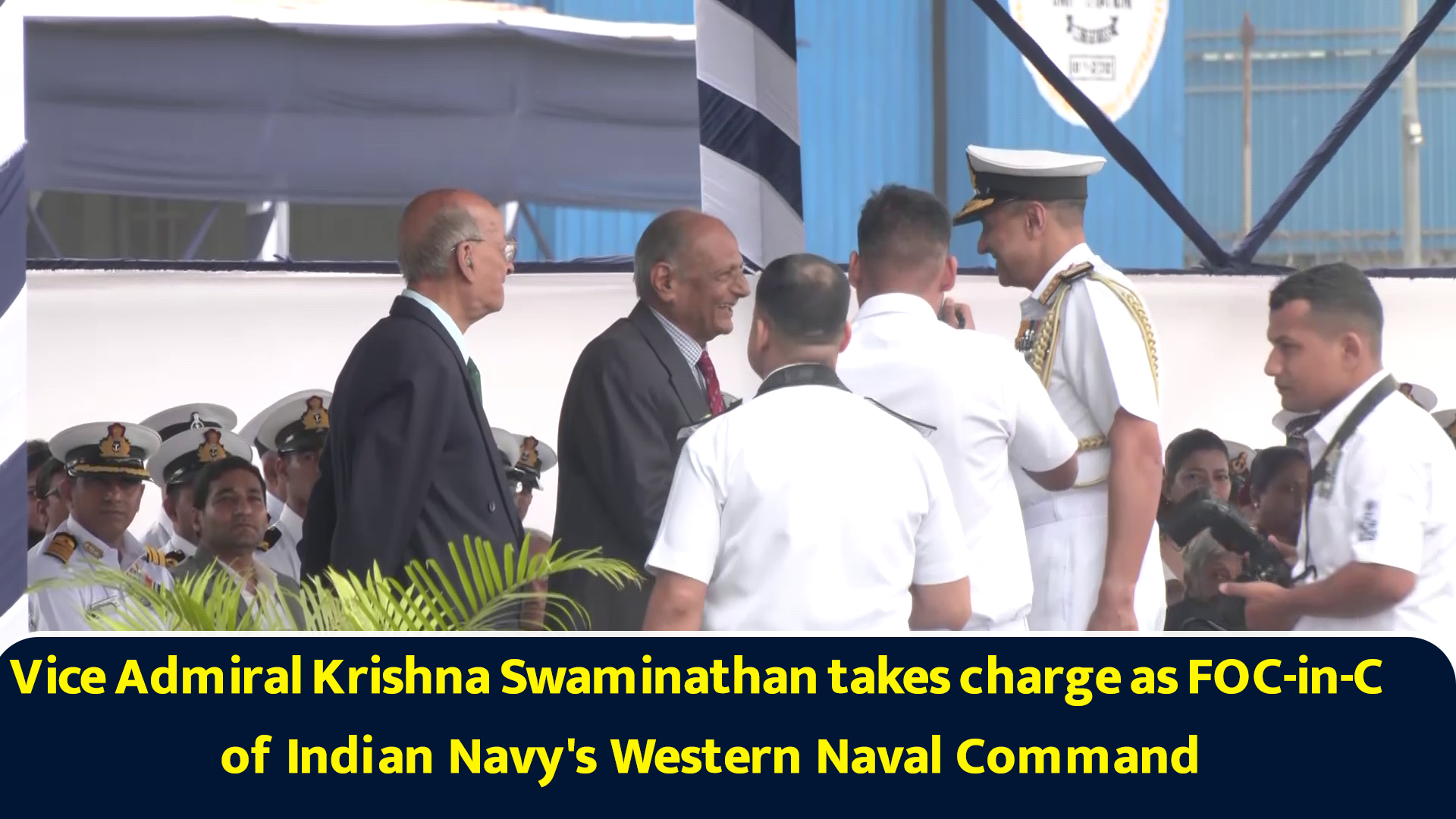 Vice Admiral Krishna Swaminathan takes charge as FOC-in-C of Indian ...