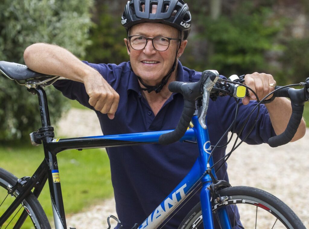 Doctor’s cancer discovered after friend spots unusual cycling habit