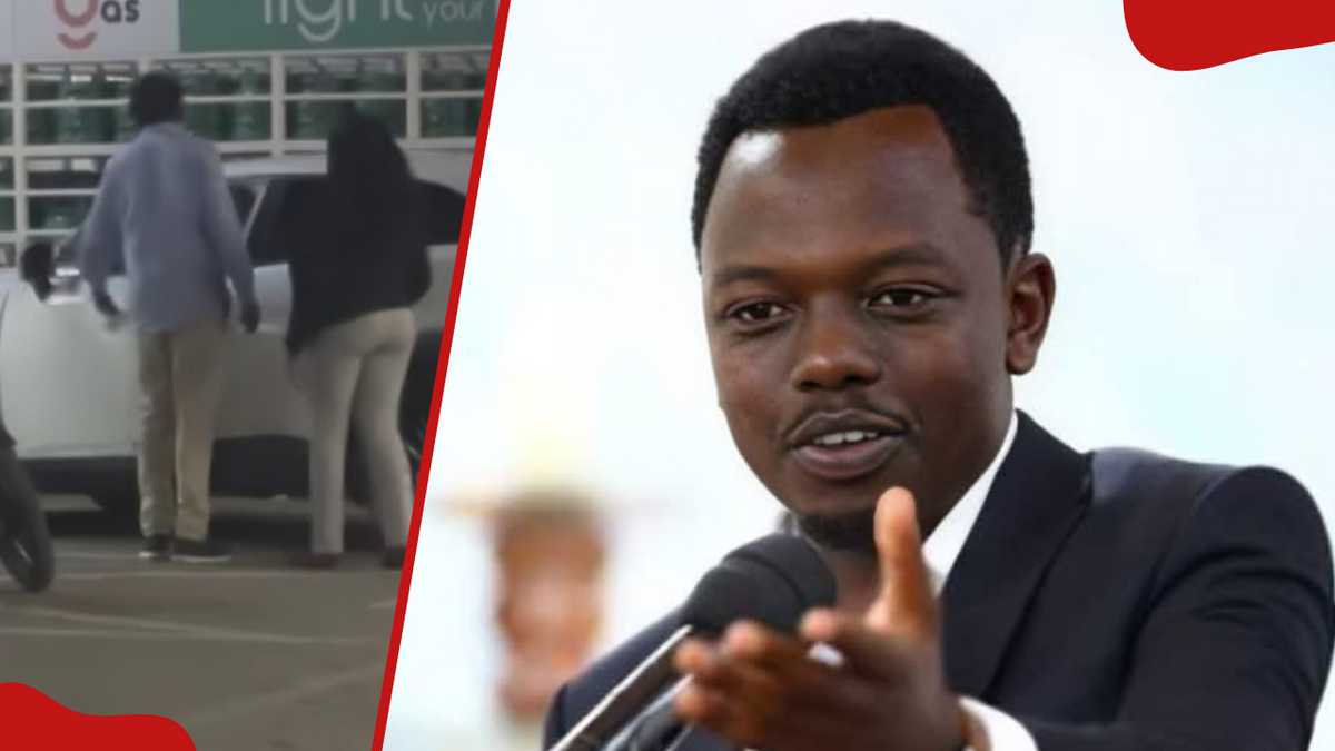 George Ruto spotted with mystery lady, video sparks buzz: "Where's his ...