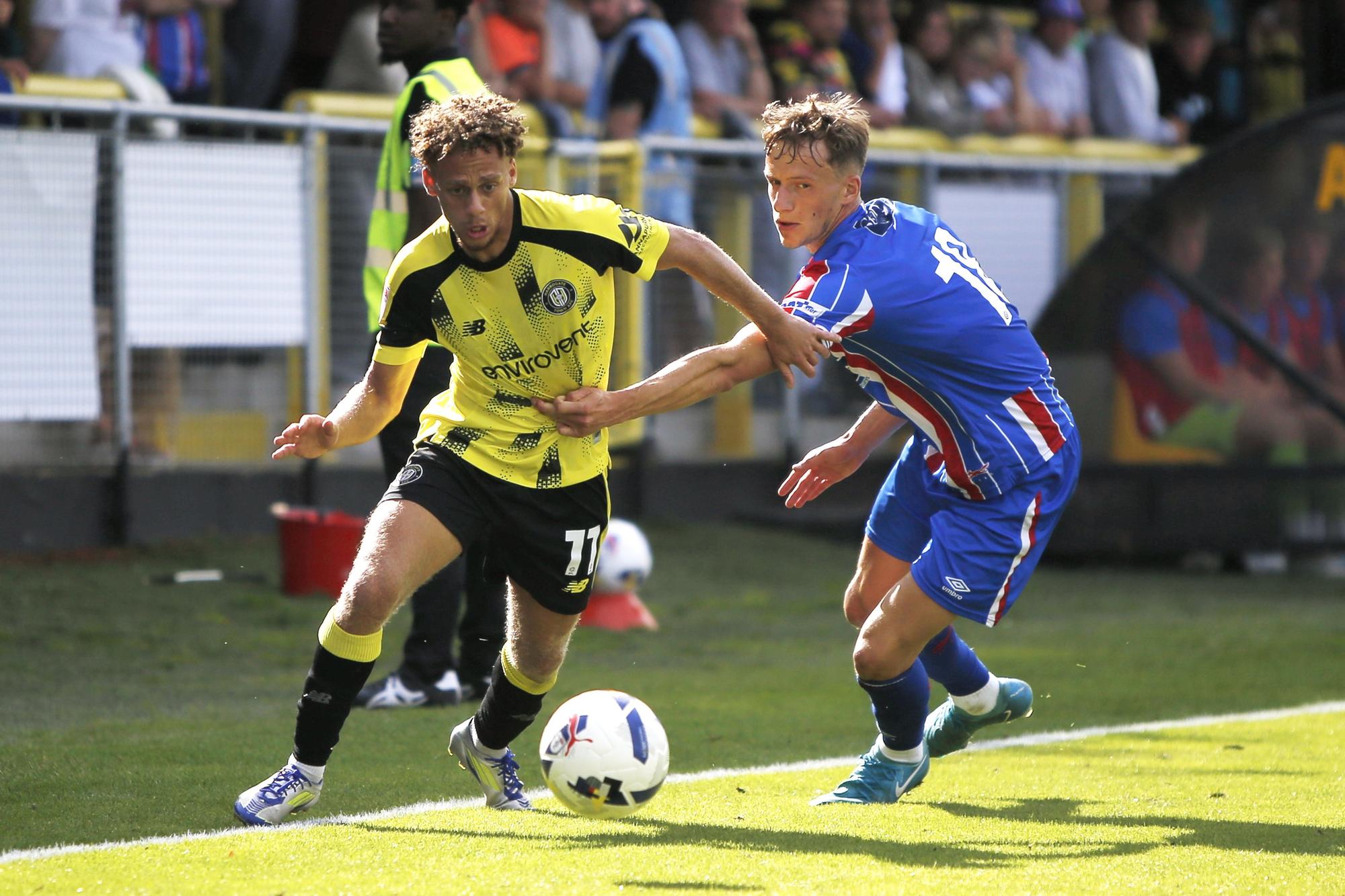 Harrogate Town's Stephen Duke-McKenna stakes his claim once again ...