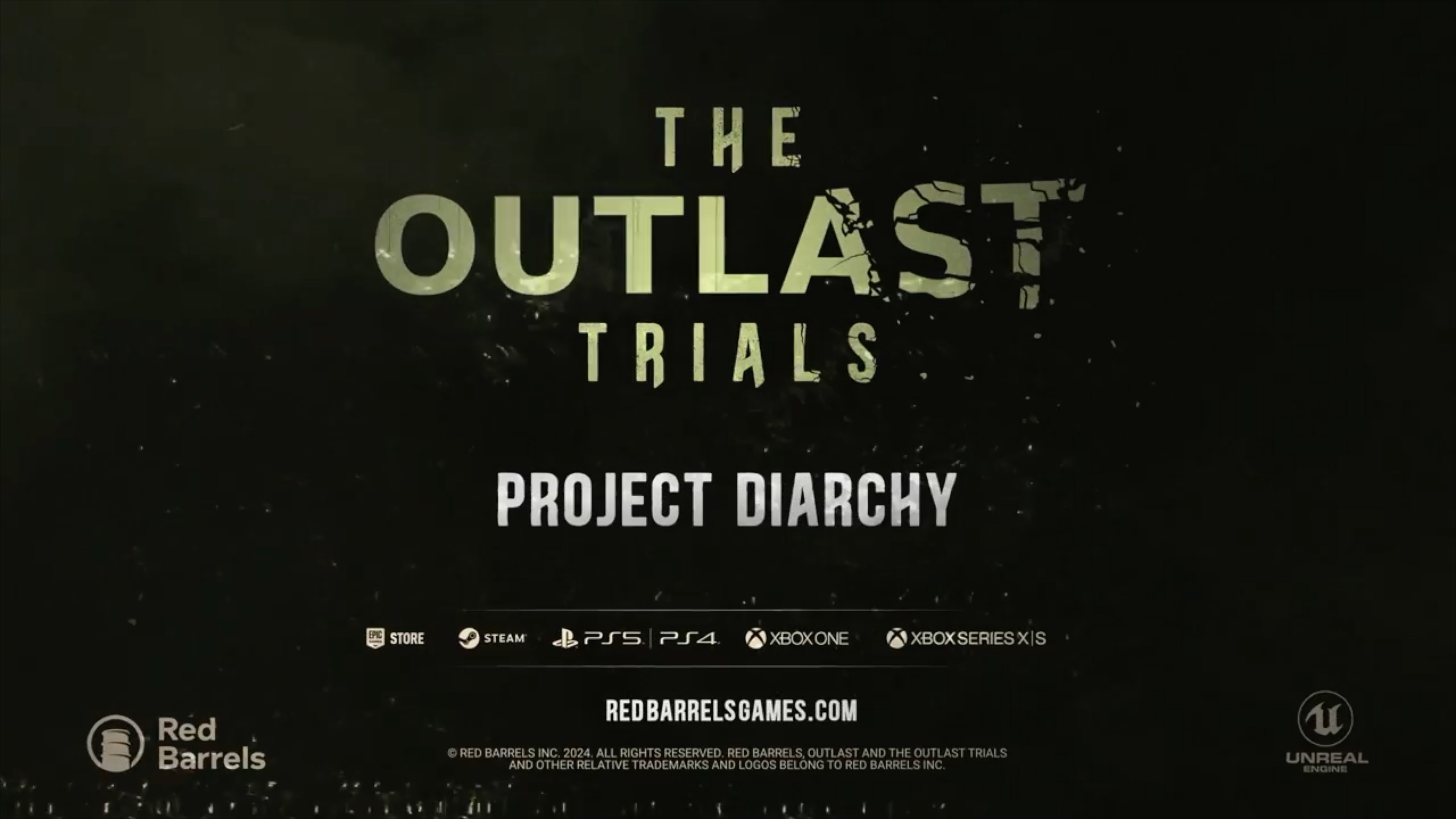 The Outlast Trials Official Project Diarchy Season 4 Gameplay Trailer