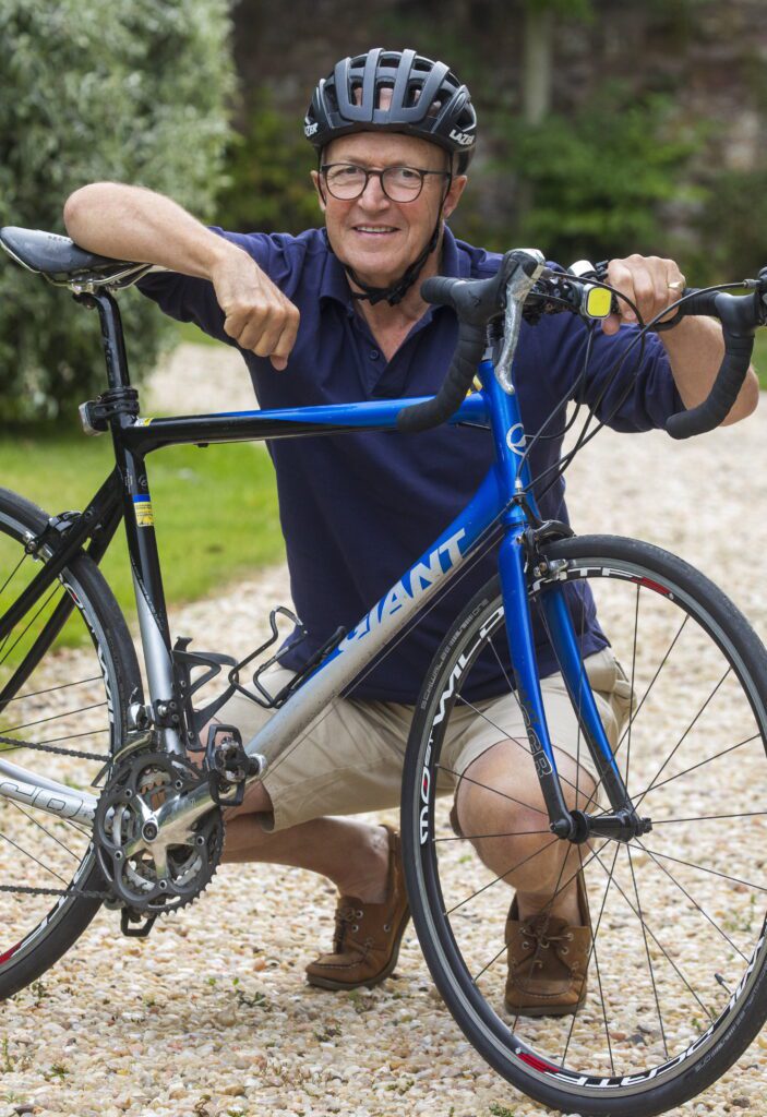 Doctor’s cancer discovered after friend spots unusual cycling habit