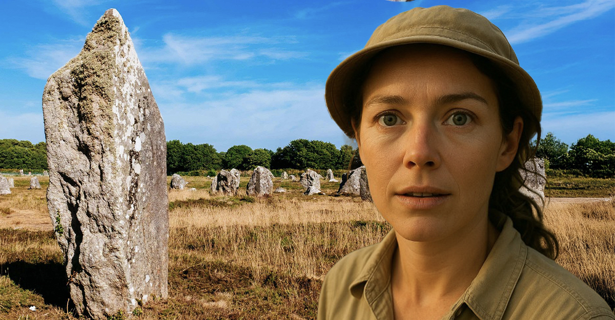 Archaeologists in France discovered that the stone monuments of Carnac ...
