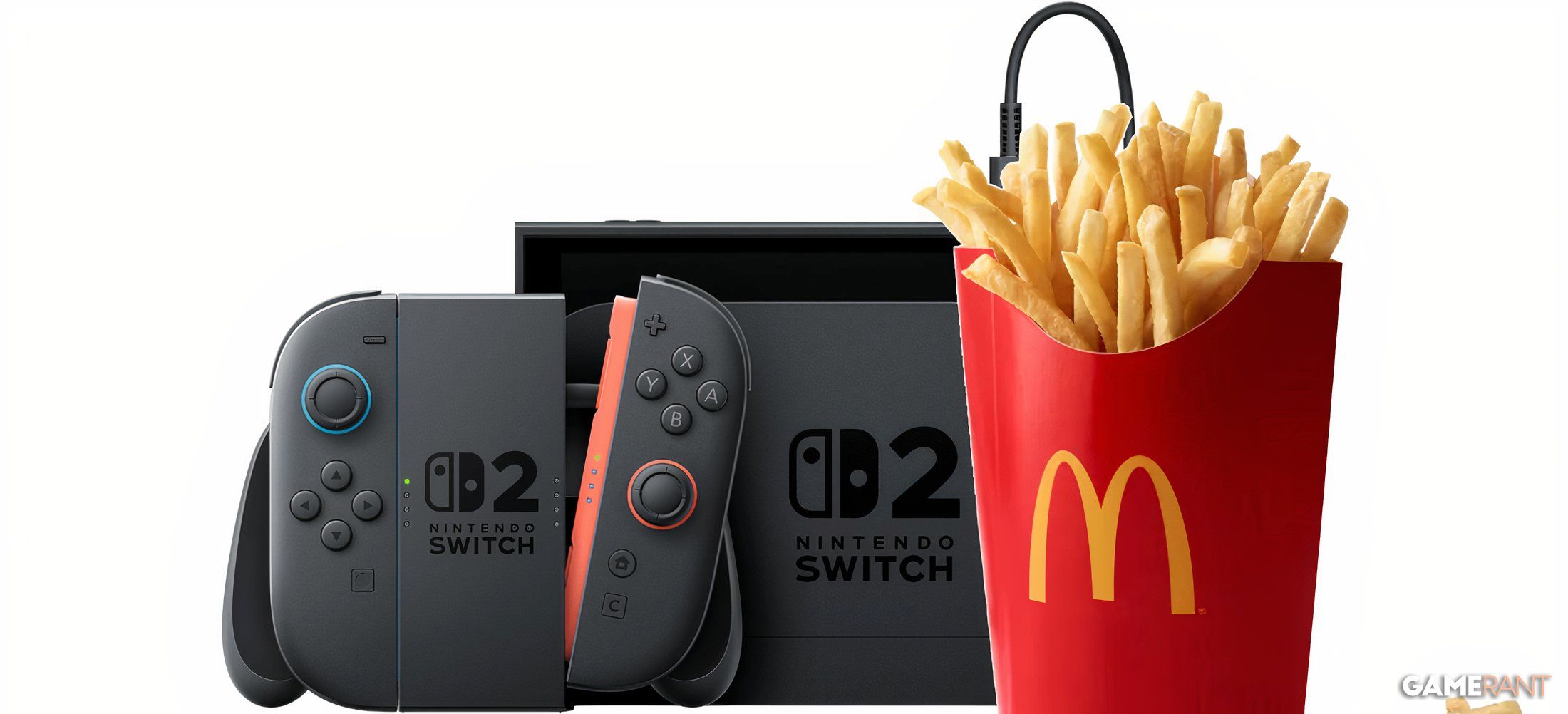 Switch 2 Accessory Attaches McDonald's Fries to the Console