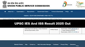 UPSC IES And ISS Scores 2025 Out At upsc.gov.in; Here's How To Check