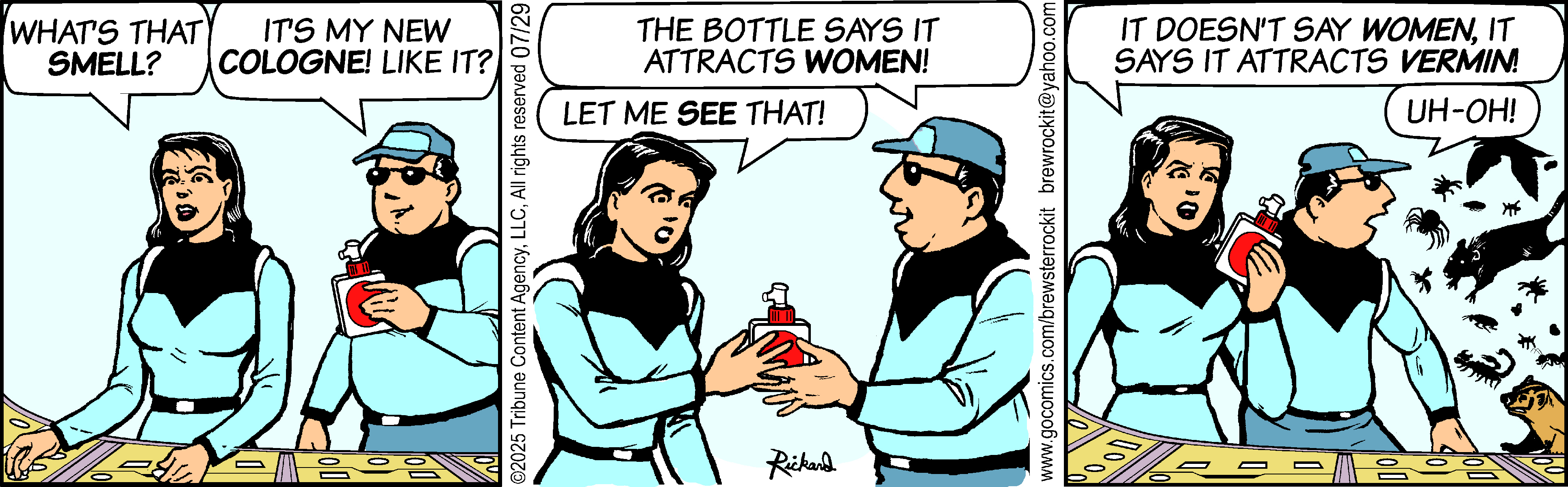 Brewster Rockit by Tim Rickard