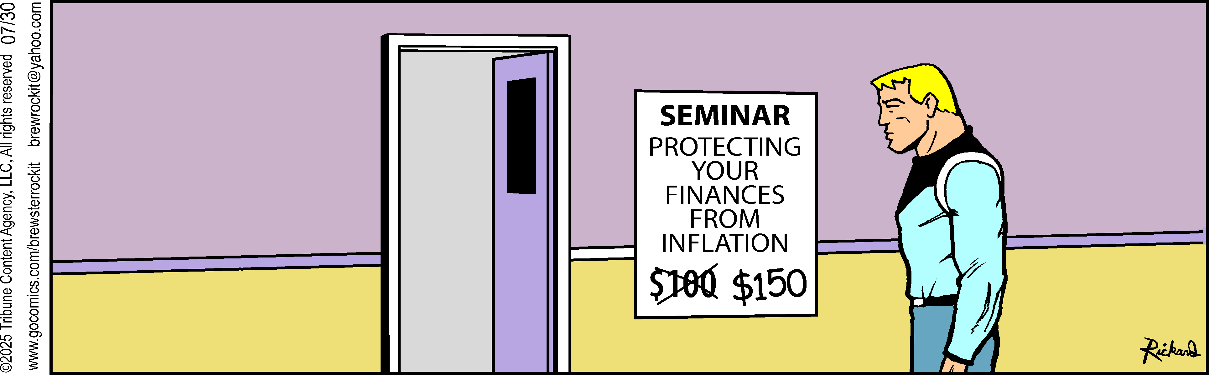 Brewster Rockit by Tim Rickard