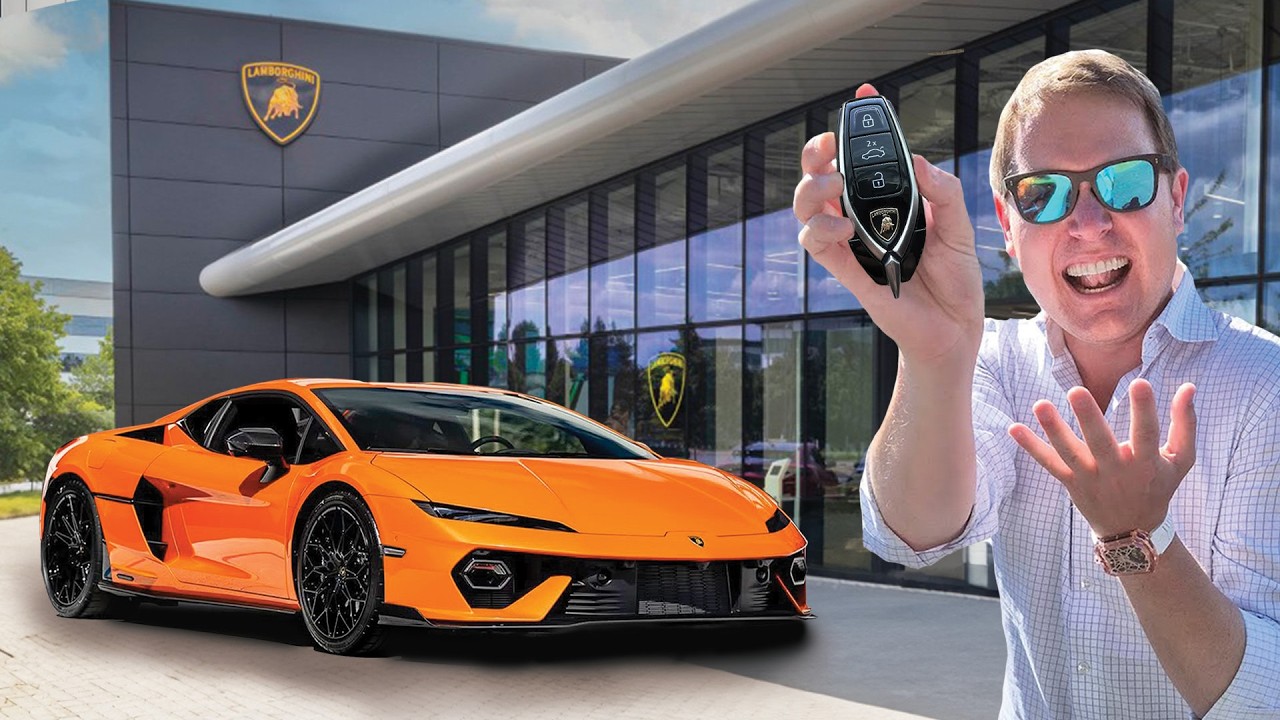 My First Drive in the New Lamborghini Temerario