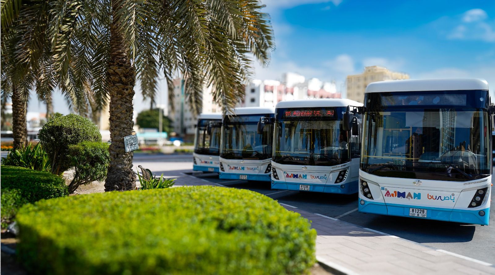 Over 1.9 million passengers use public buses in Ajman during H1