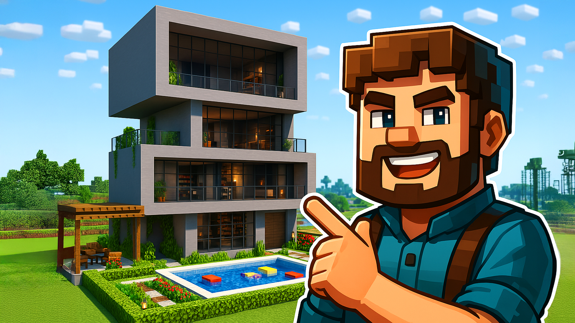 Minecraft Modern Huis Bouwen – Stap voor Stap