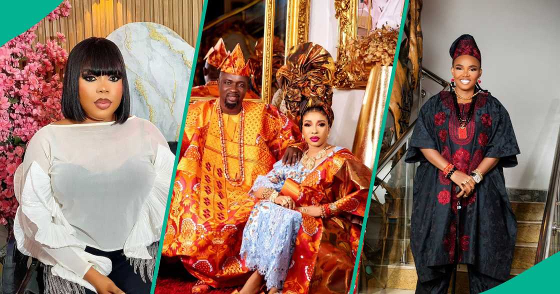 Fola Tinubu sends stern warning to Lizzy Anjorin and her husband