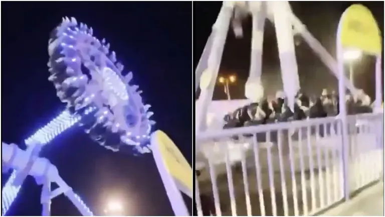Dramatic Visuals: At Least 23 People Injured After Ride Collapses At ...