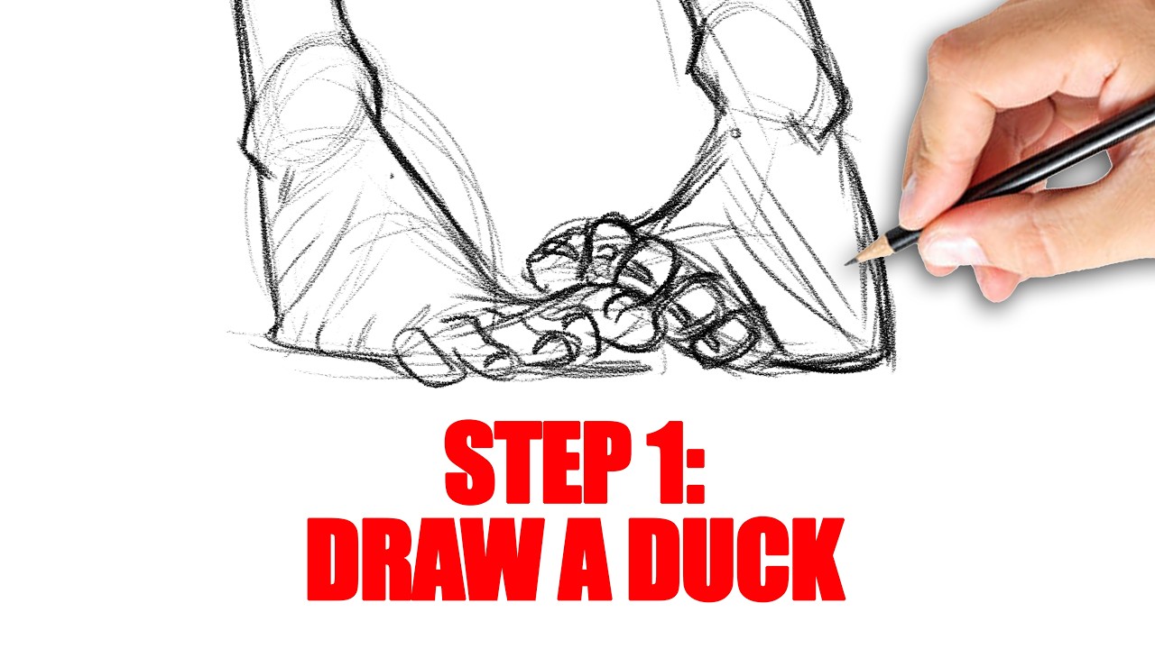 How a Duck Helped Me Master Drawing Feet