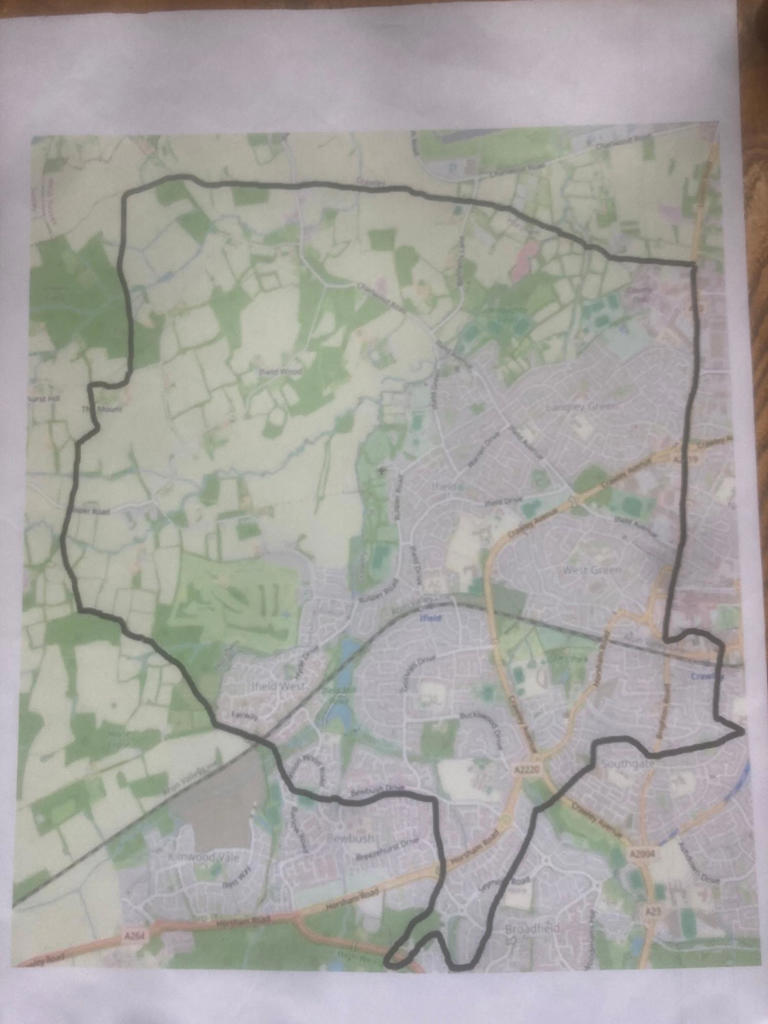 Letter to the editor: Homes England's planning application for 3,000 ...