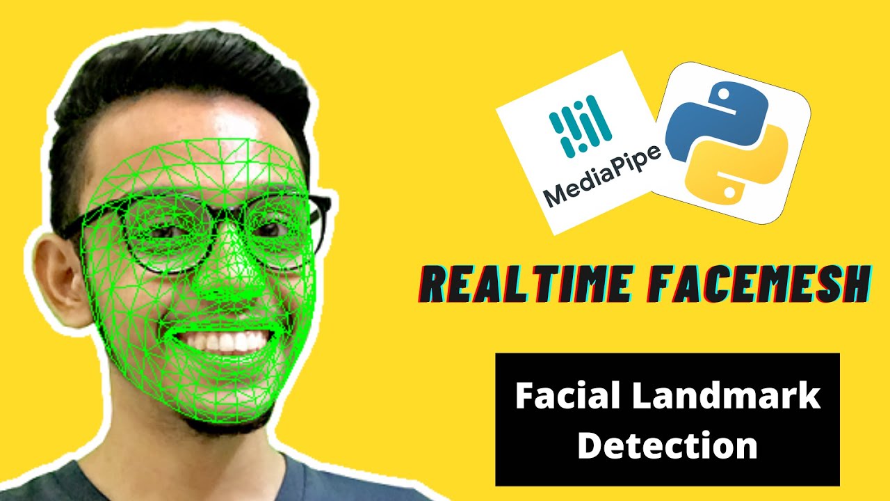 Facial Landmark Detection With Opencv & Mediapipe — Real-Time And Easy!