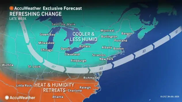 Much needed rain brings refreshing change in temps for Buffalo-Niagara ...