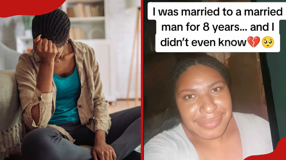 Woman cries after man she called husband uses her to sire 3 kids, then ...