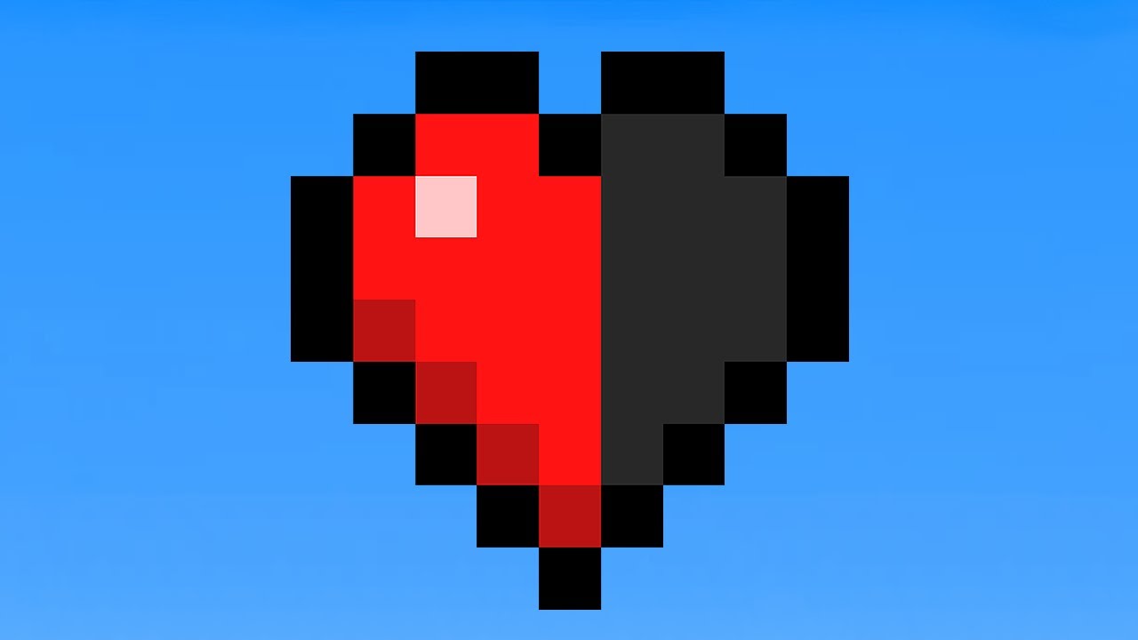 What Happens When You Play Minecraft with Half a Heart Only