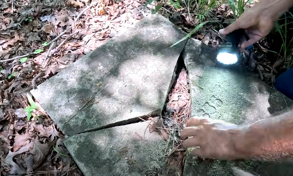 Grave robbing - uncovering secrets in an old cemetery