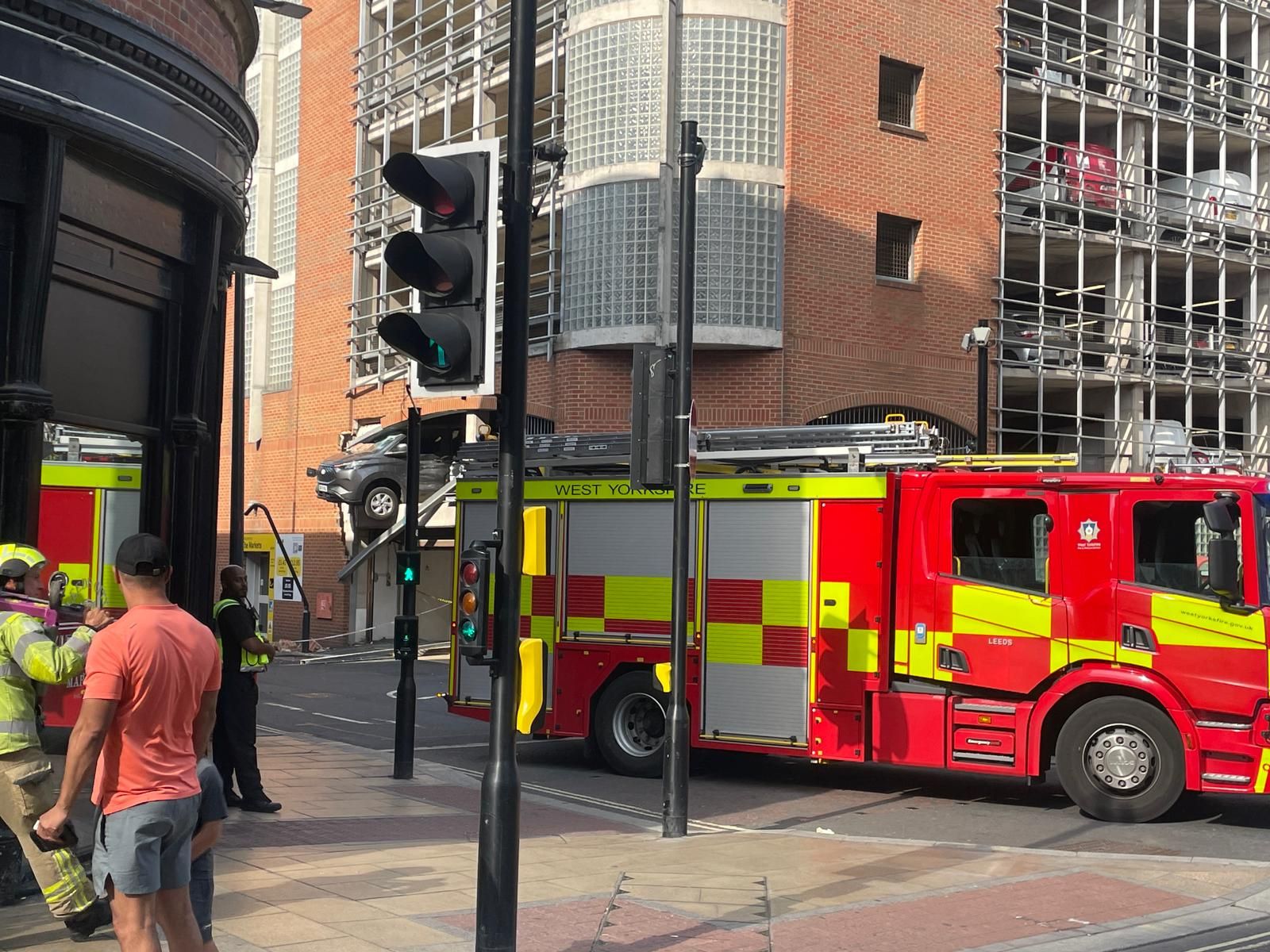 The Markets Car Park: Update issued after car crashes through wall in ...