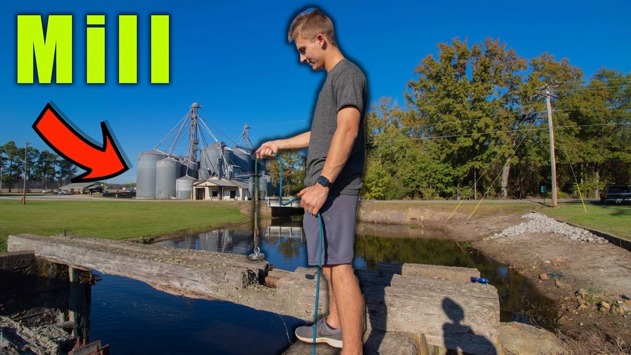 Recovered Objects from Magnet Fishing Near Historical Mill