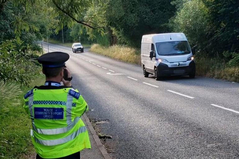 Just three drivers caught speeding after more than 100 checks in ...
